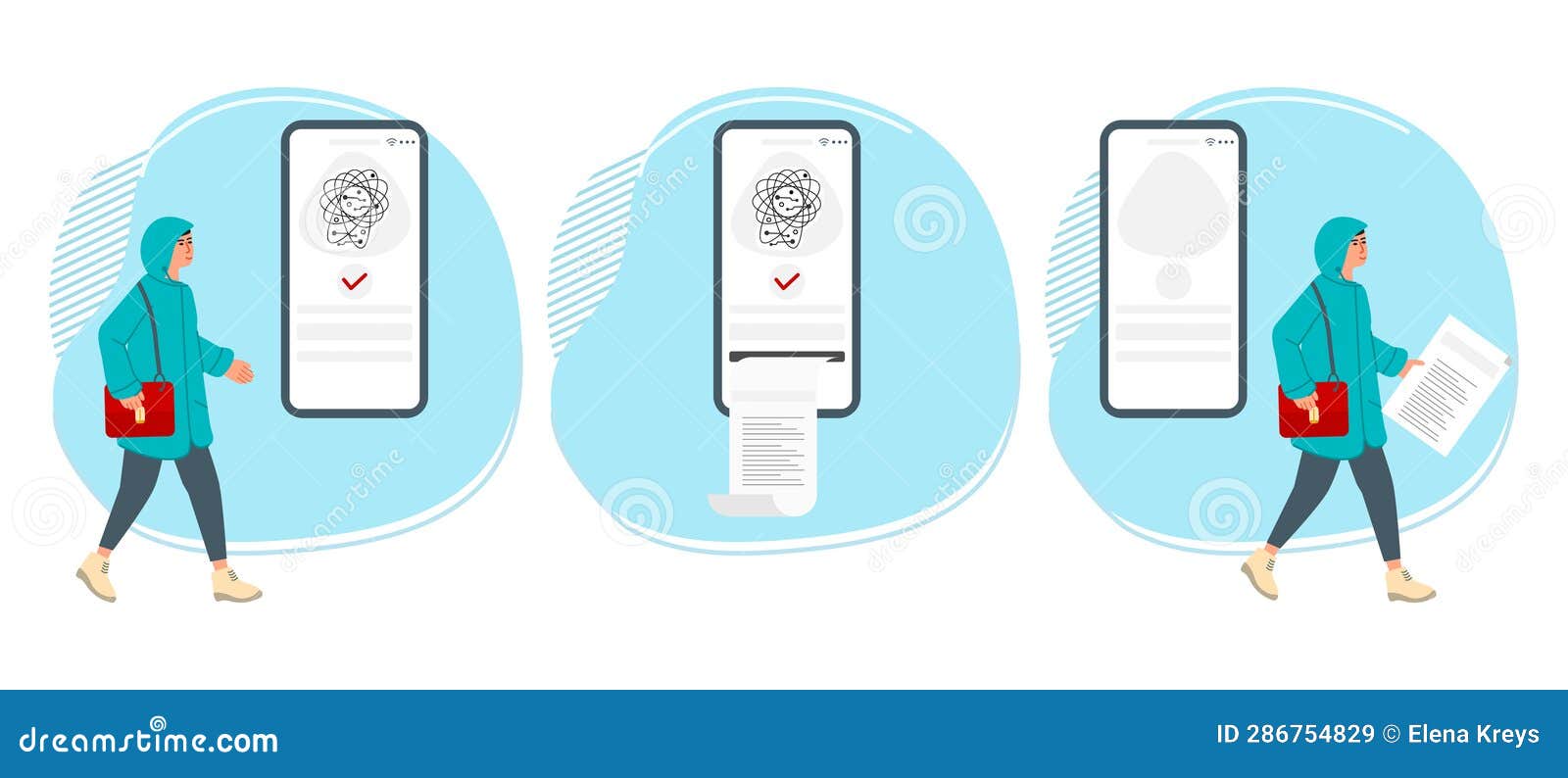 Neural Network Artificial Intelligence Bot People Stock Vector ...