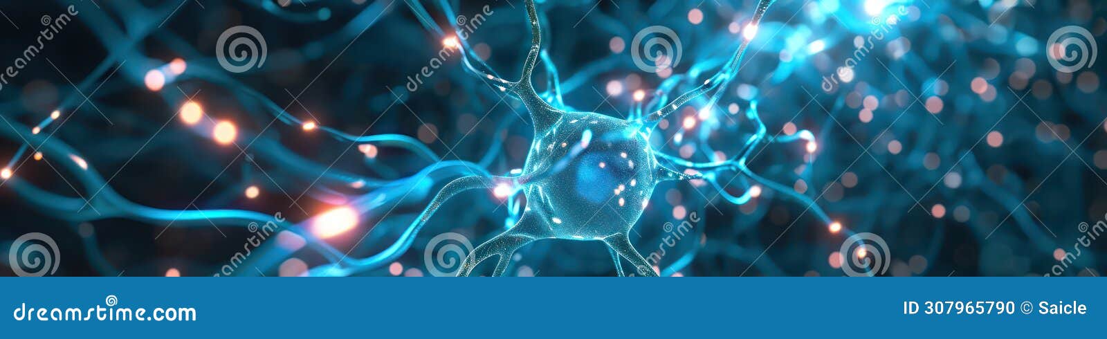 Neural Network Artificial Intelligence Tech Abstract Background ...