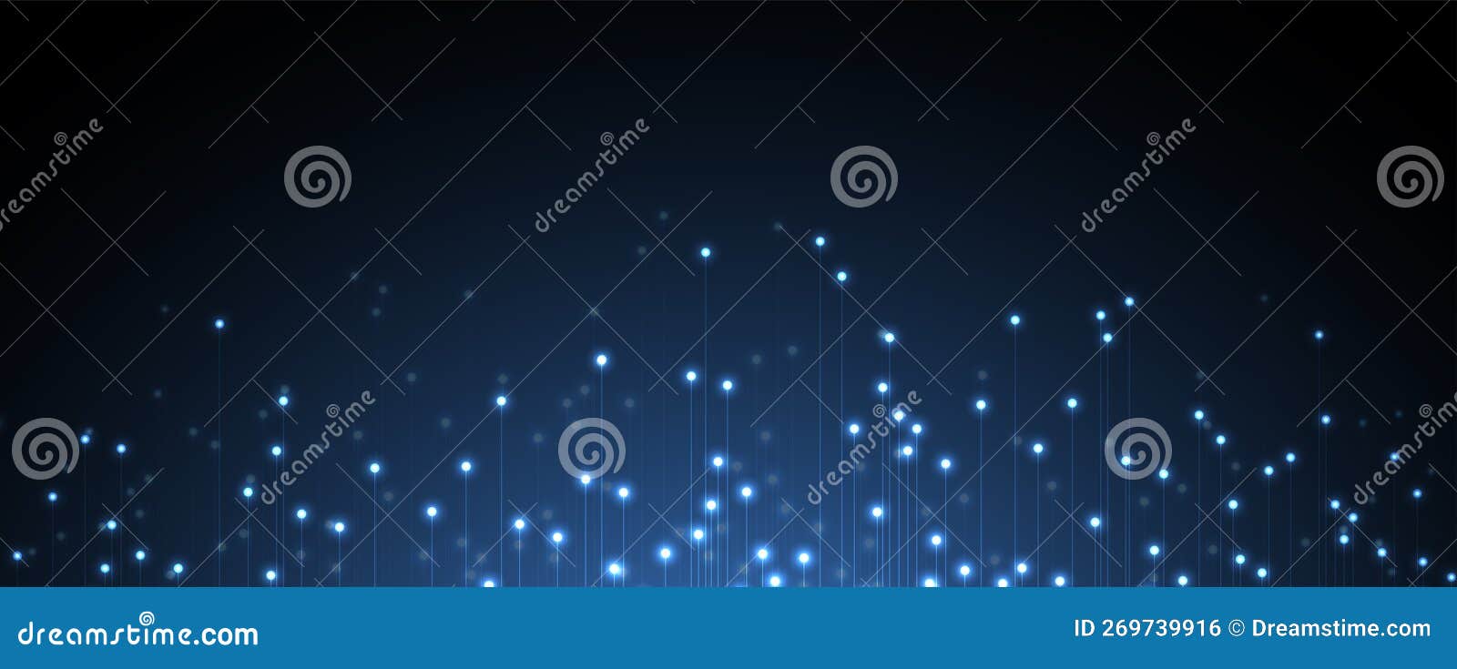 Neural Network Concept. Connected Cells with Links. High Technology ...