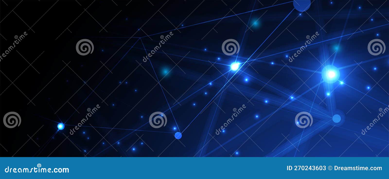 Neural Network Concept. Connected Cells with Links. High Technology ...