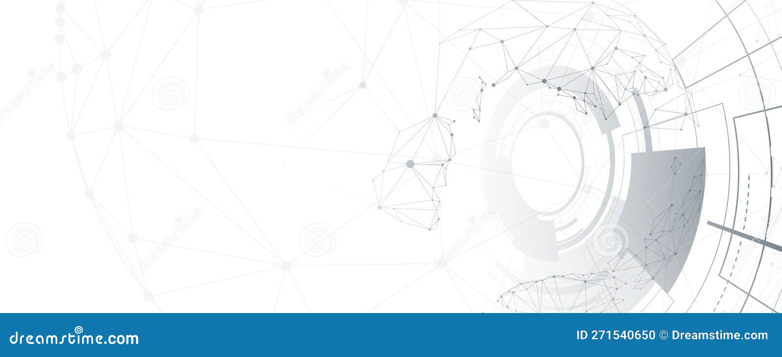 Neural Network Concept. Connected Cells with Links. High Technology ...