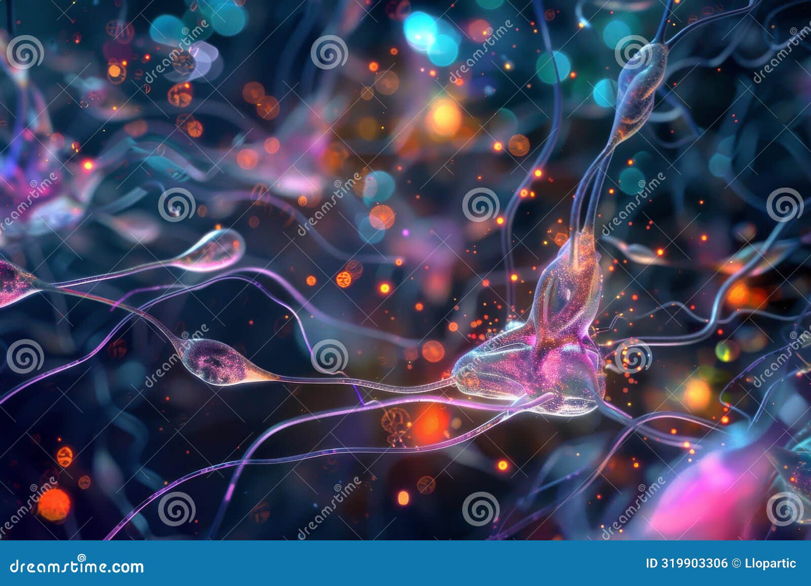 Neural Network Connection with a Cosmic, Sparkling Visual ...
