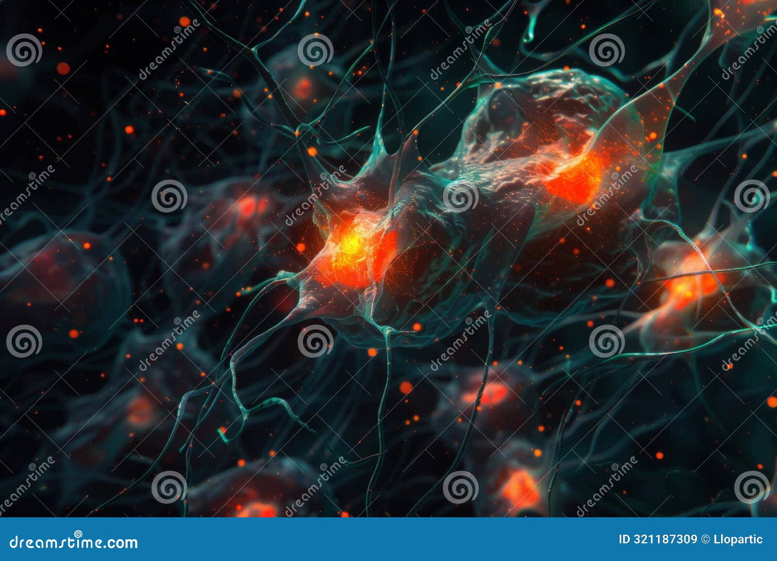 Neural Network Connection with a Cosmic, Sparkling Visual ...