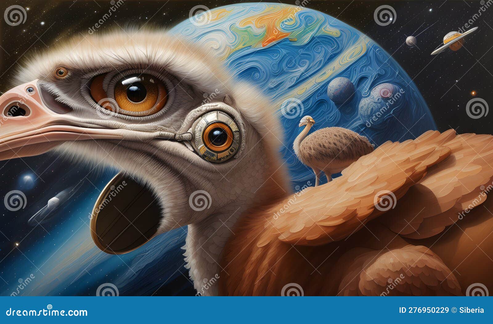 The Bird is Not an Ordinary Alien Species Created with the Help of ...