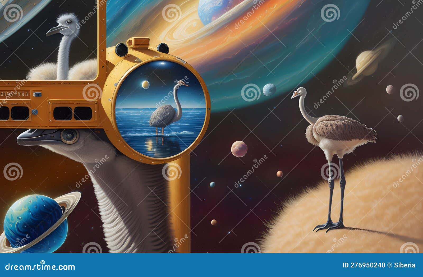 The Bird is Not an Ordinary Alien Species Created with the Help of ...