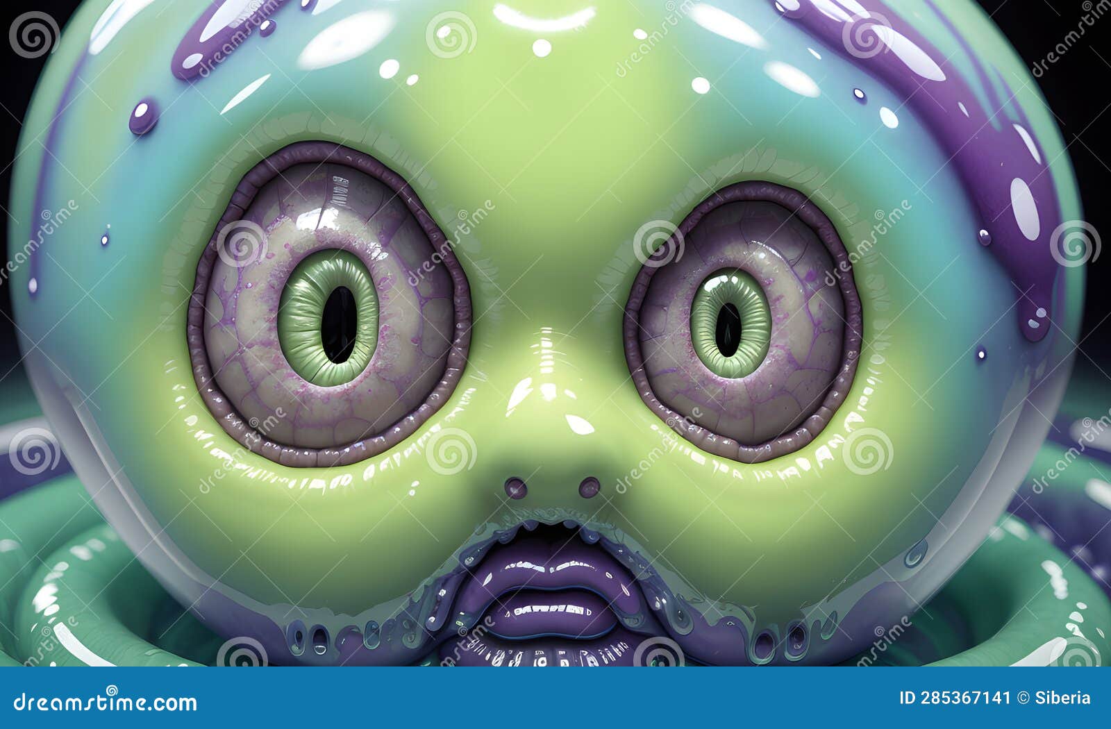 Fantastic Little Snotty Slug Monster, Created with the Help of ...