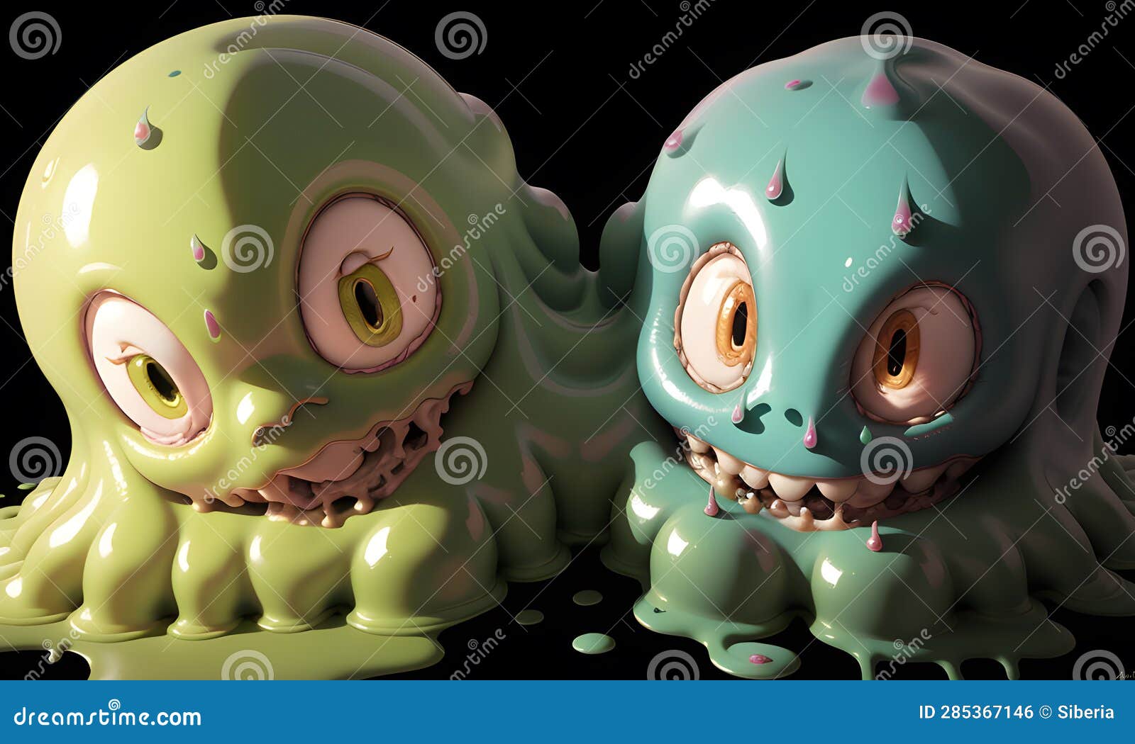 Fantastic Little Snotty Slug Monster, Created with the Help of ...