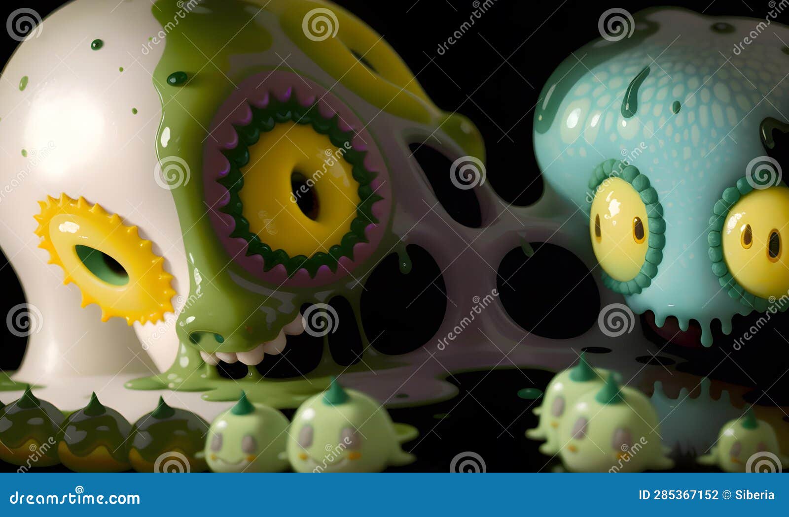 Fantastic Little Snotty Slug Monster, Created with the Help of ...