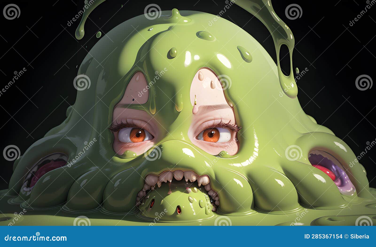 Fantastic Little Snotty Slug Monster, Created with the Help of ...