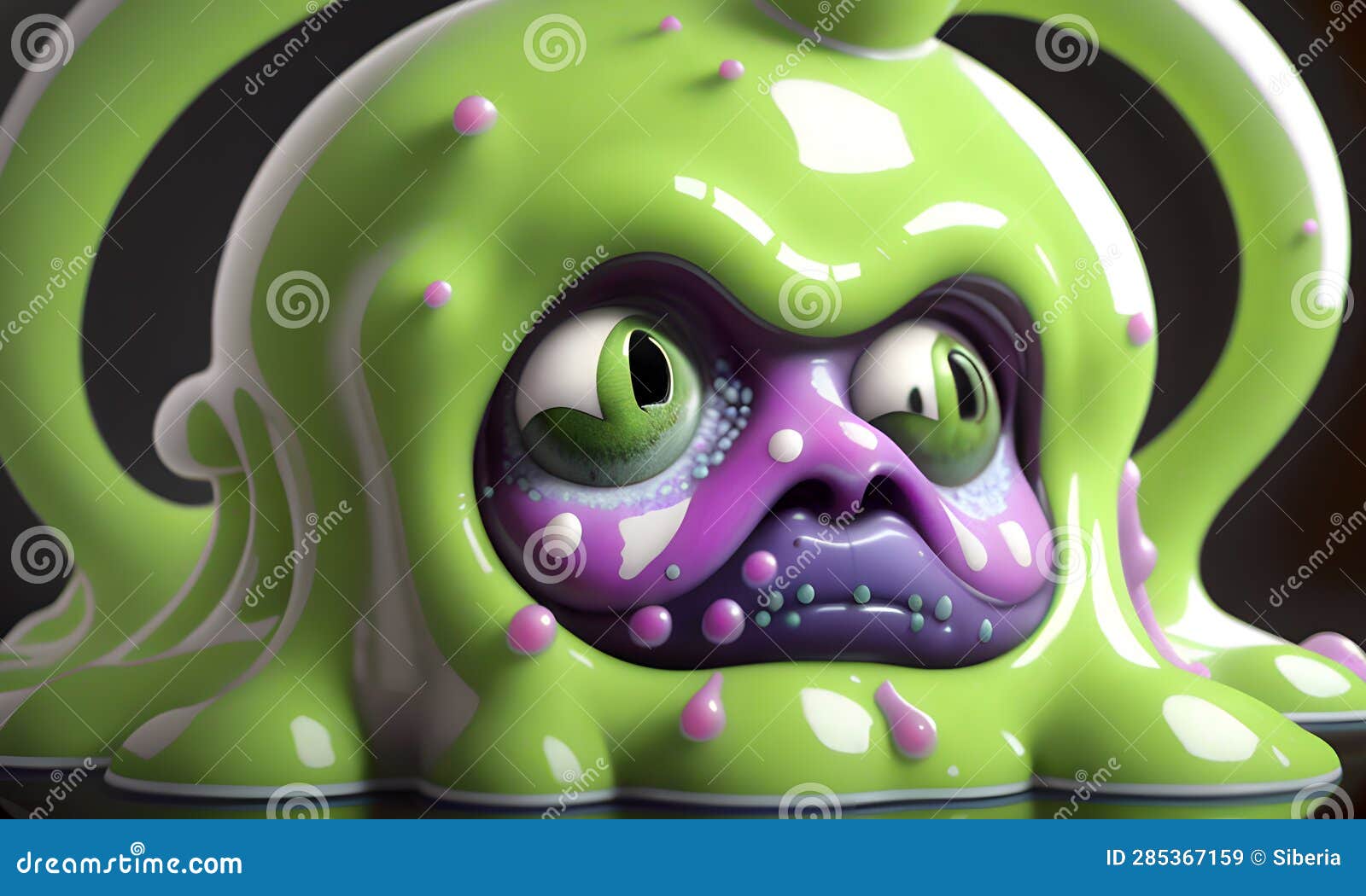 Fantastic Little Snotty Slug Monster, Created with the Help of ...