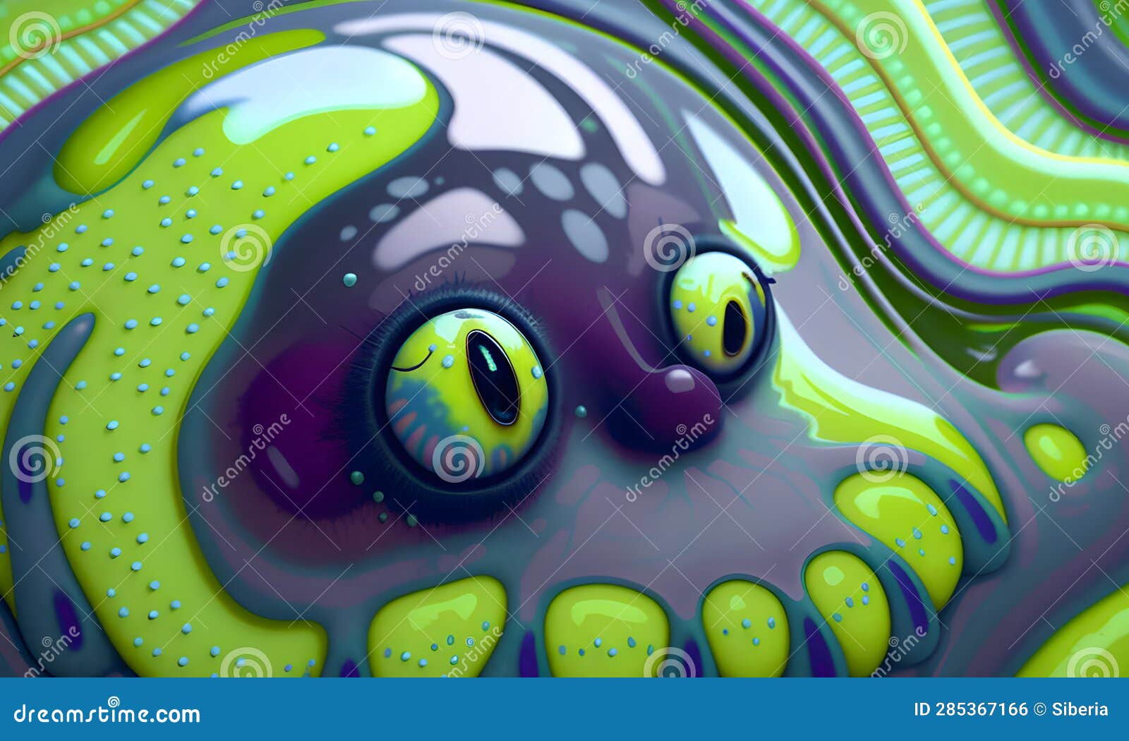 Fantastic Little Snotty Slug Monster, Created with the Help of ...