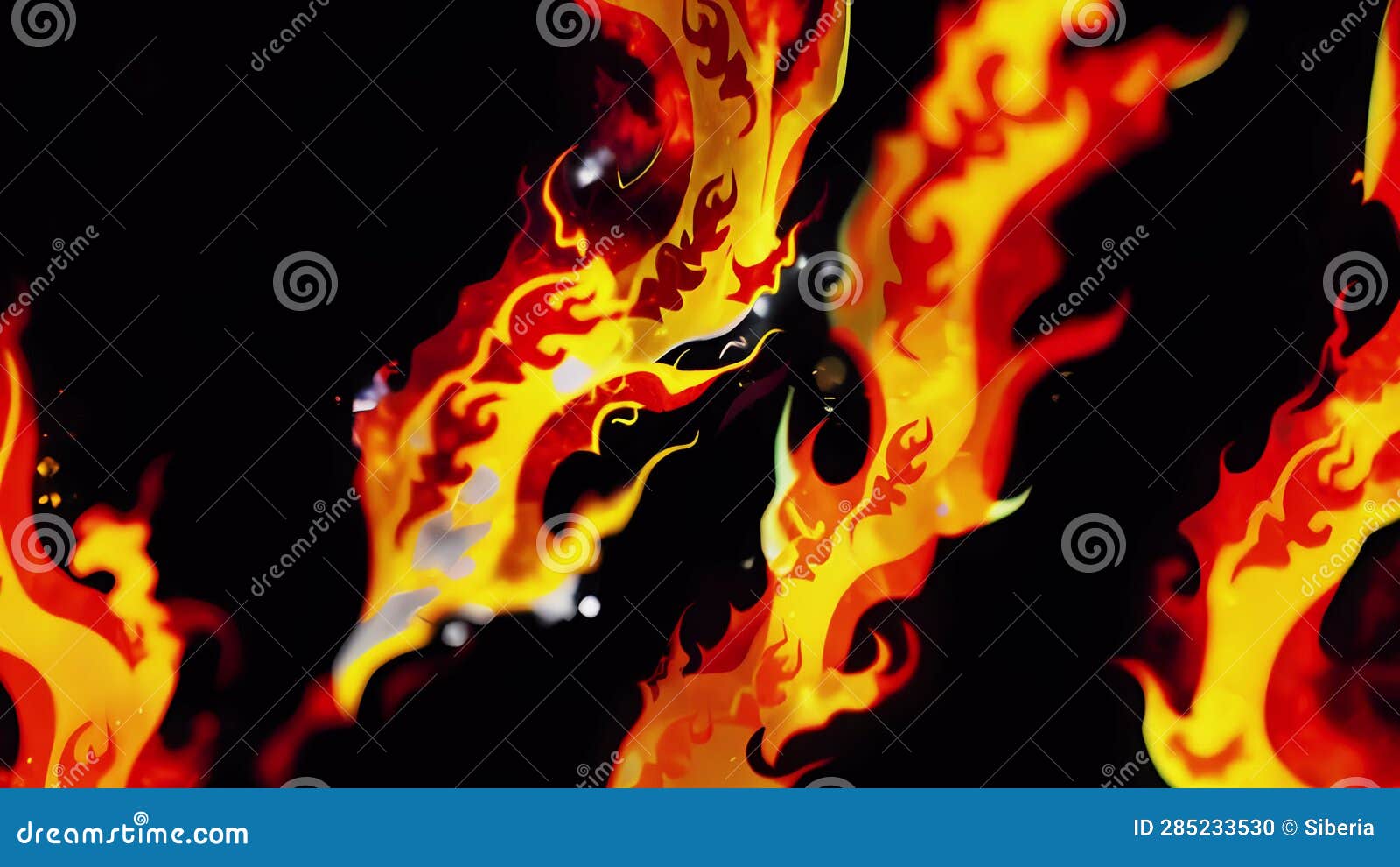 Fire and Bonfires, Flames Created with the Help of Artificial ...