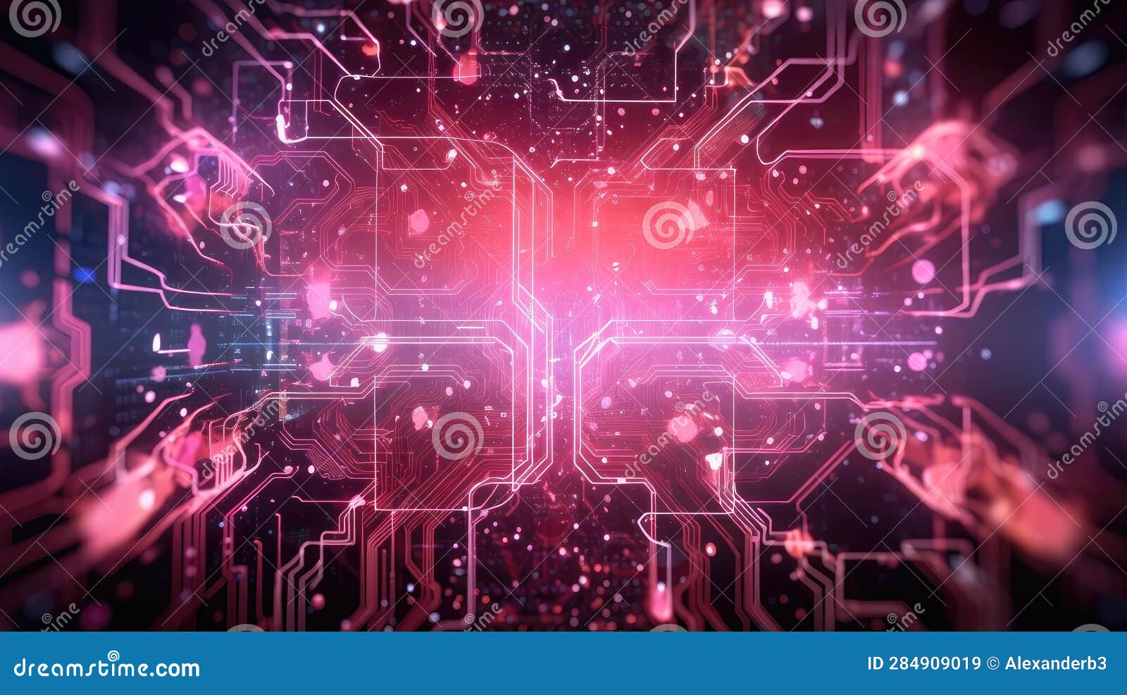 Neural Network Cyber Security. Ultra High-Quality Image for Protection ...