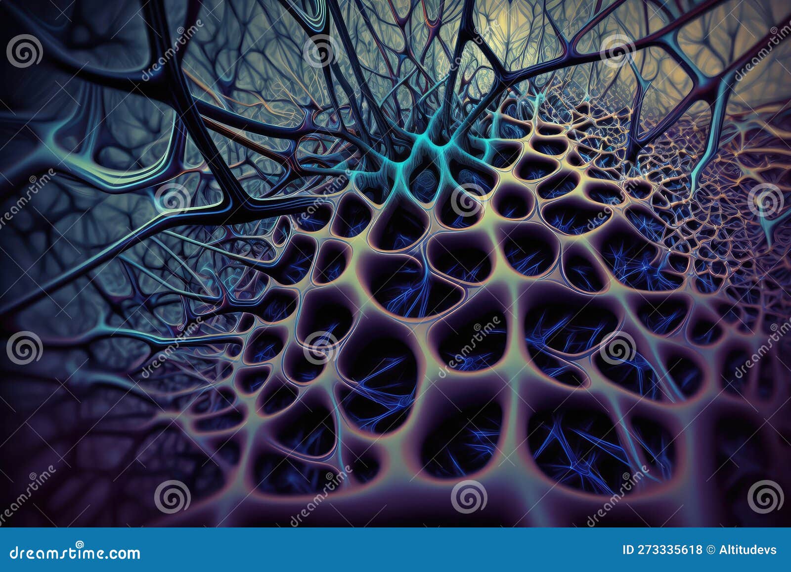 Neural Network, with the Data Being Processed and Analyzed by Various ...
