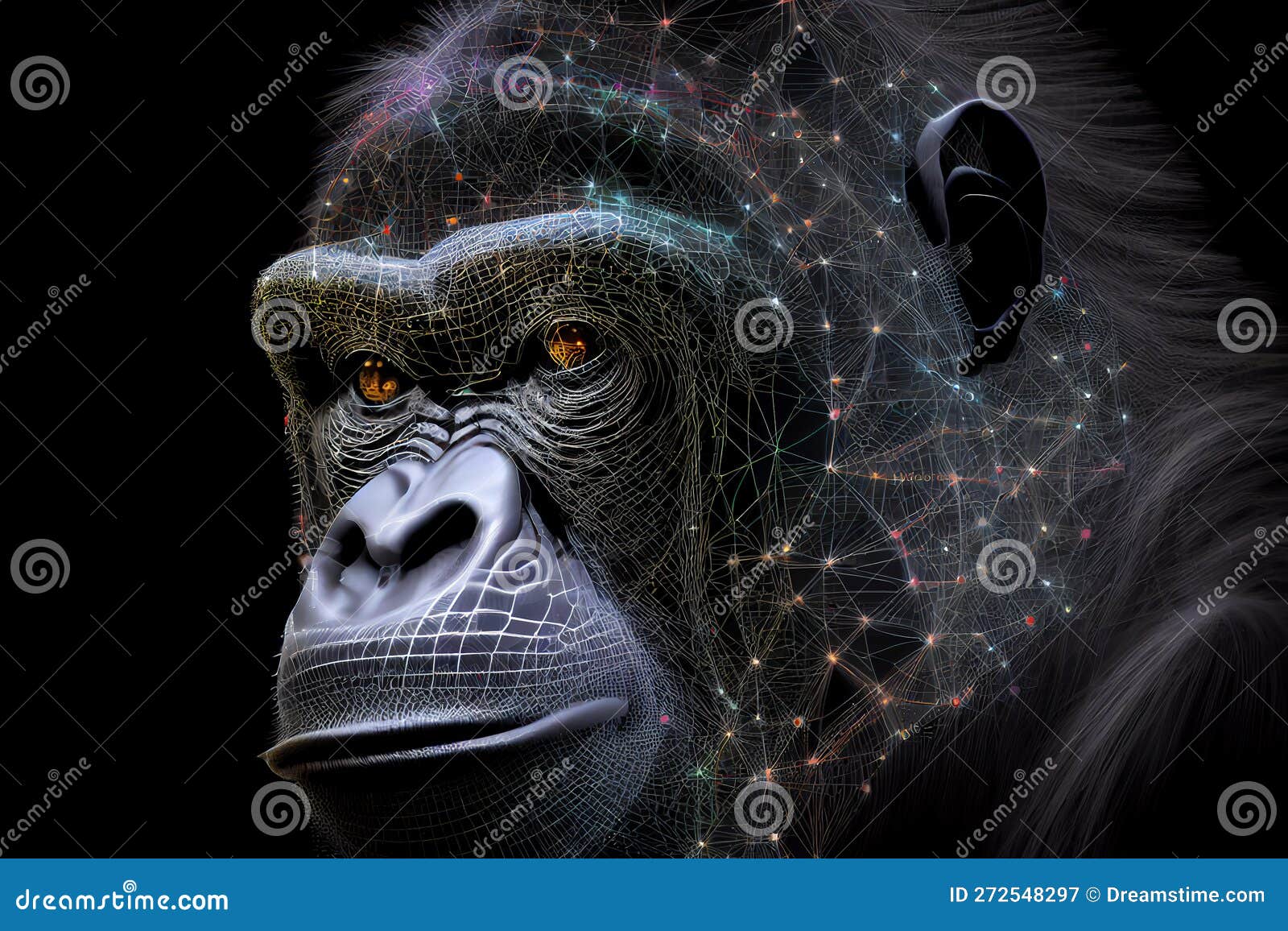 Neural Network of a Gorilla Brain with Data and Artificial Intelligence ...