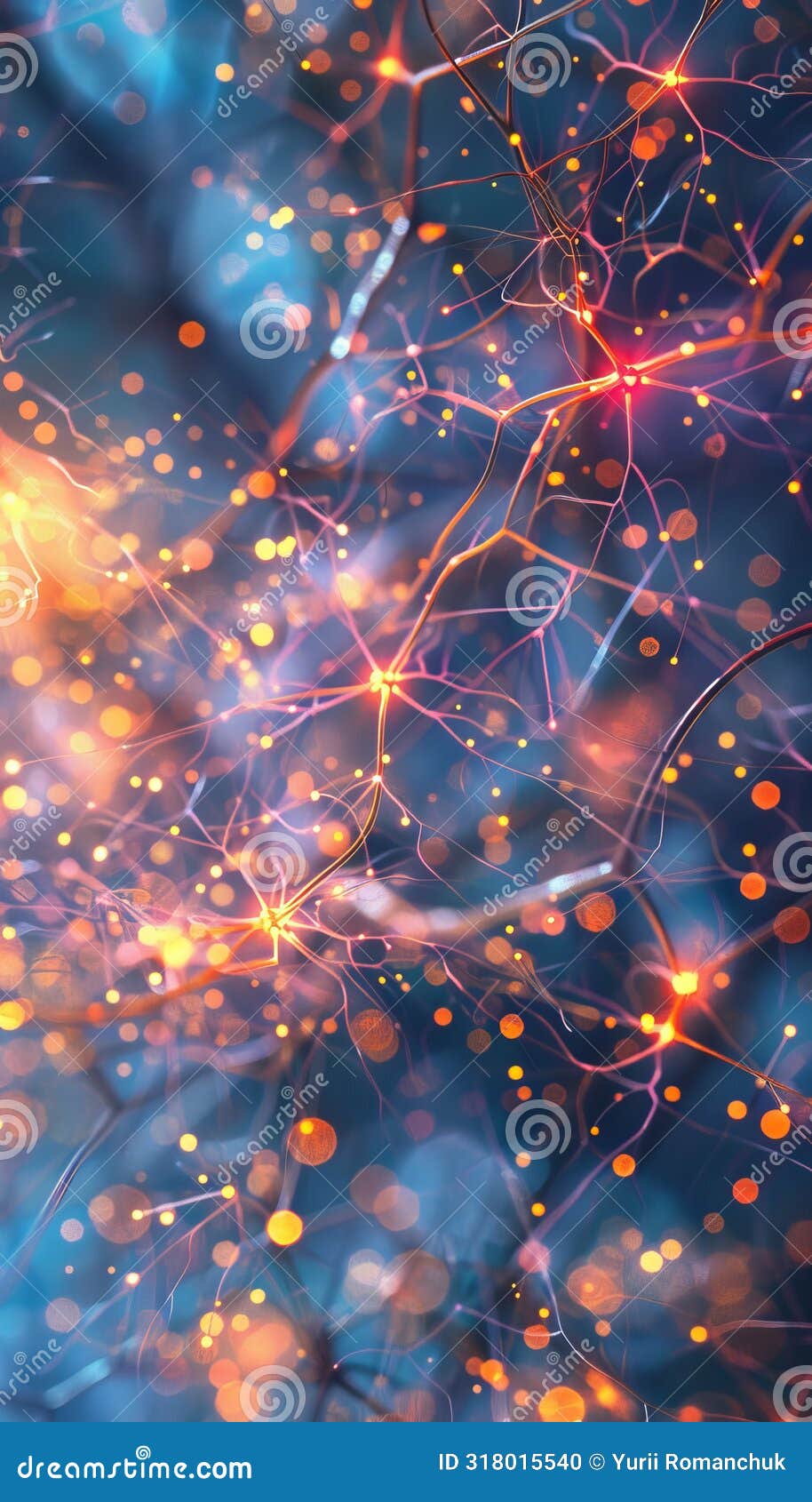 Neural Network Illumination. Unveiling Insights by Analyzing Intricate Data Patterns Stock ...
