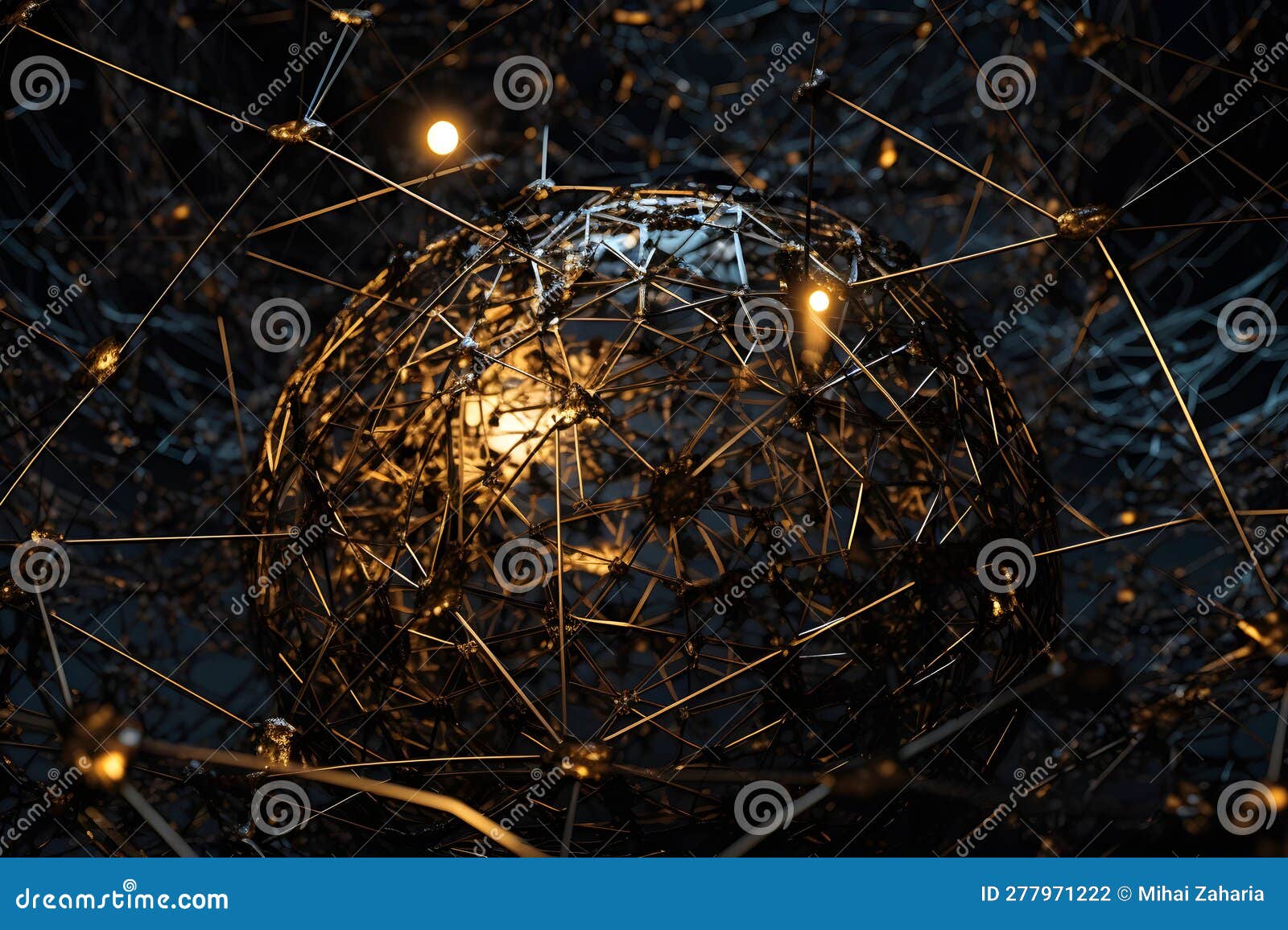 A Network Of Interconnected Nodes Representing The Neural Networks Of ... A Network Of Interconnected Nodes Representing The Neural Networks Of ...