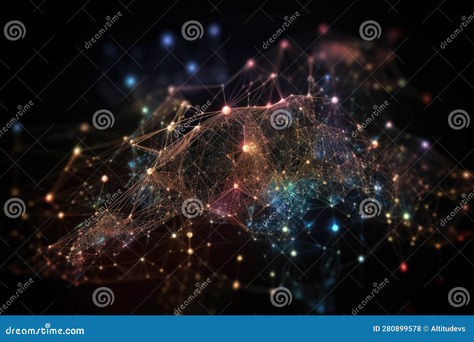 Neural Network, with Its Nodes and Connections Visible, Learning ... Neural Network, with Its Nodes and Connections Visible, Learning ...