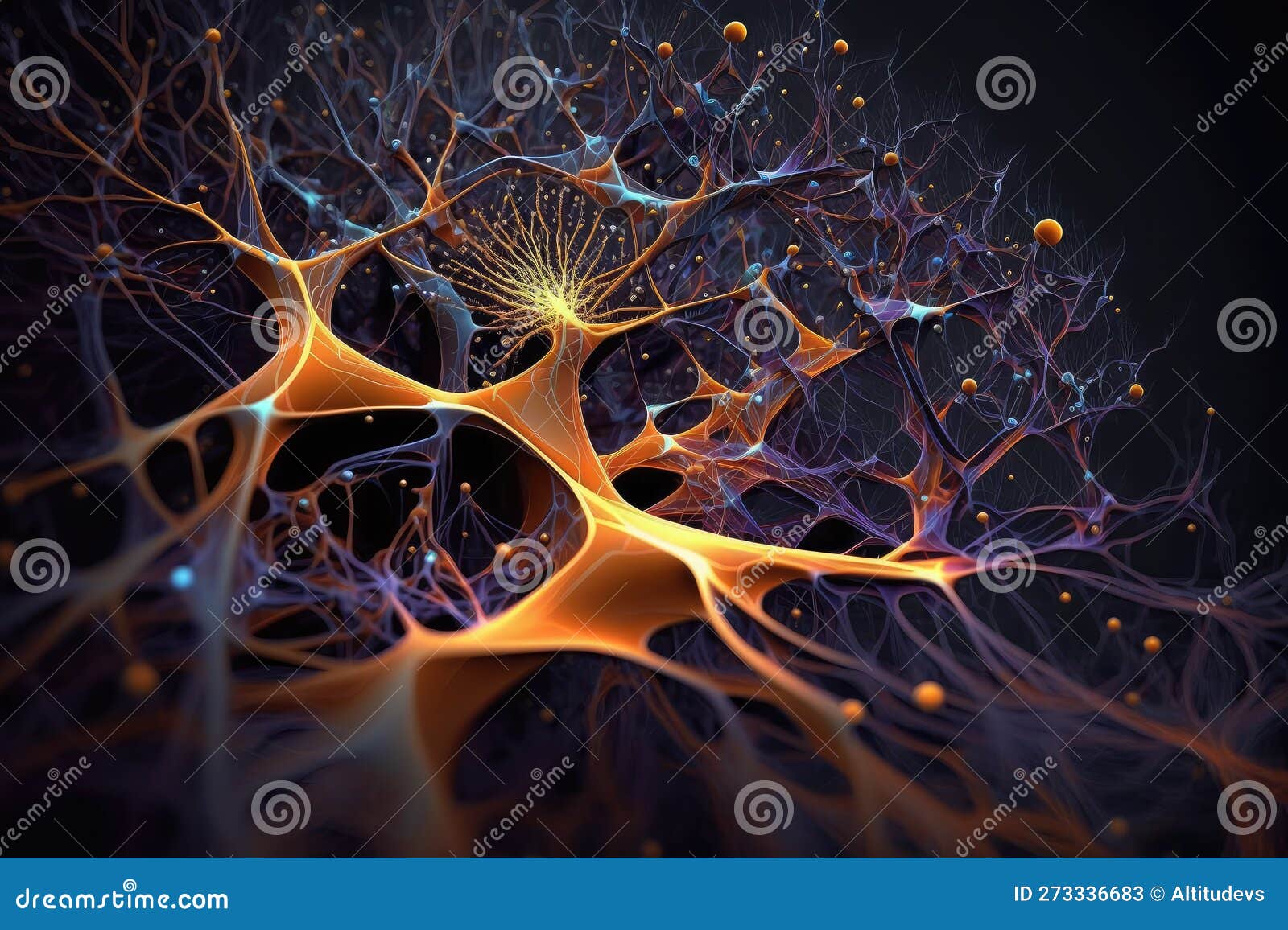 Neural Network With Layer Upon Layer Of Connected Neurons Forming