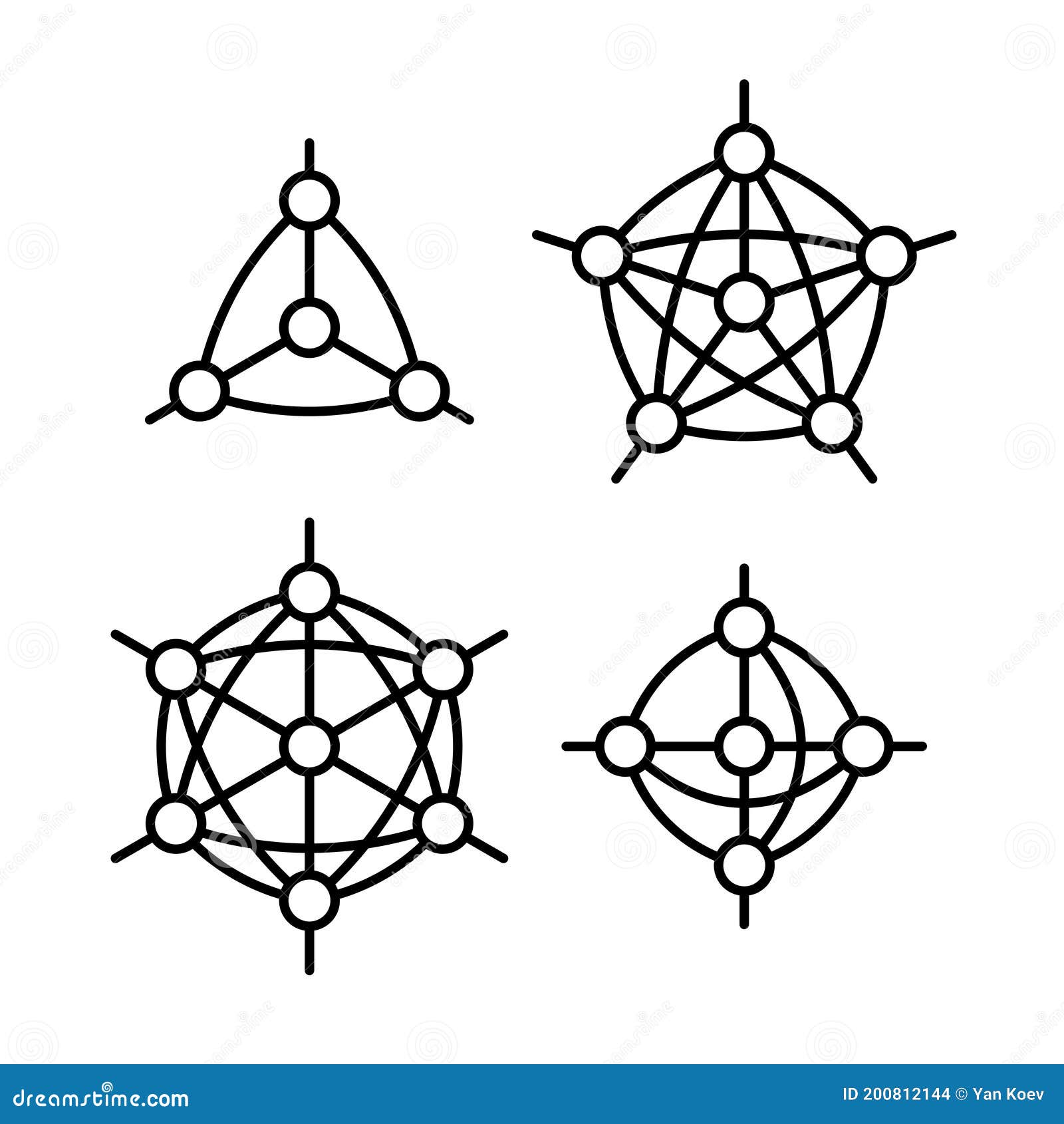 Neural Network or Other Node with Links Type Structure Object Set ...