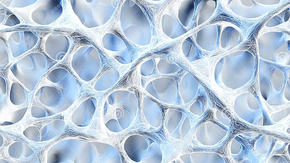 Neural Network Patterns in Brain Tissue Creating Complex Branching Structures in Silver Stock ...