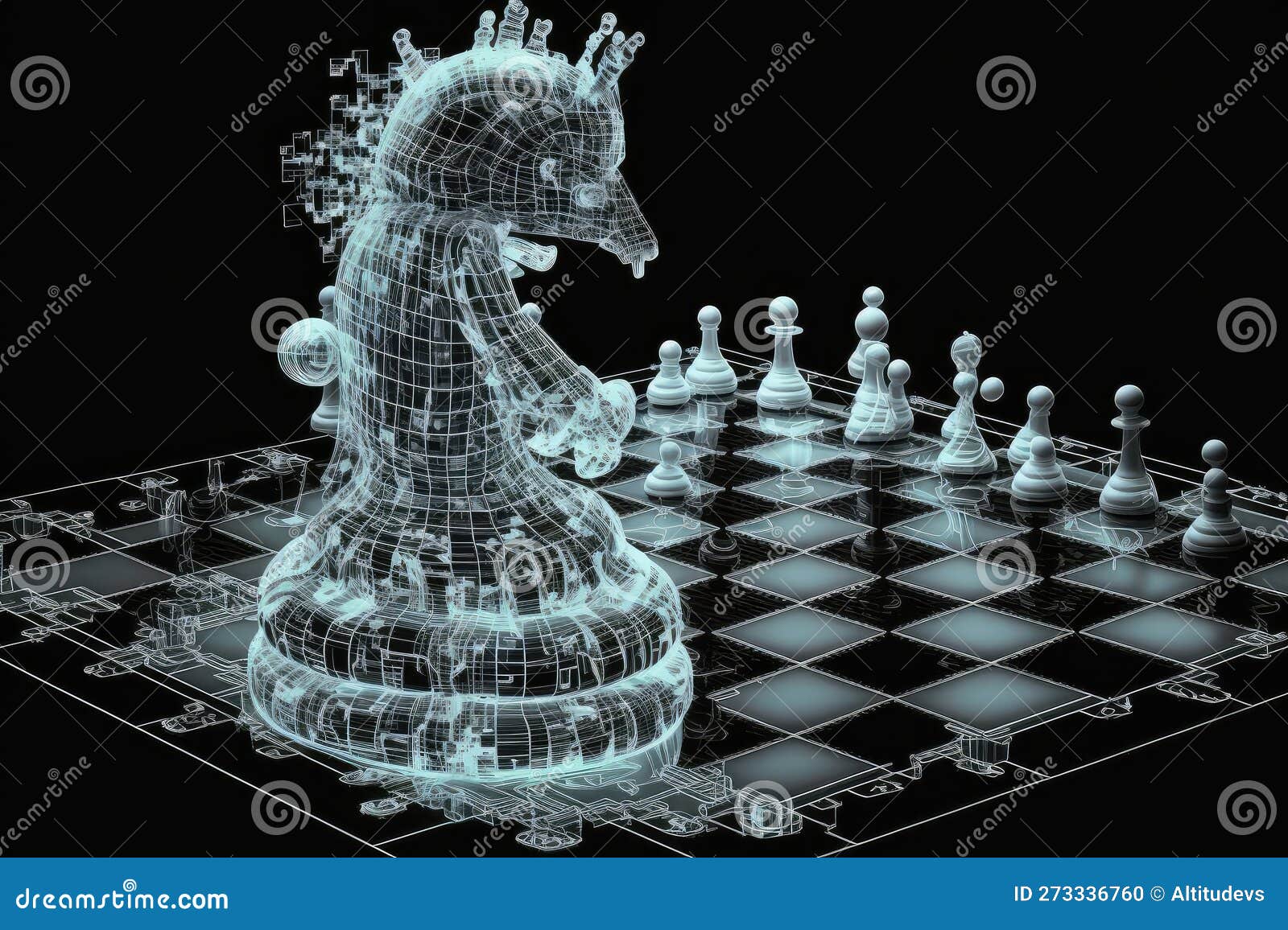 Neural Network Predicting the Next Move in a Chess Game Stock ...