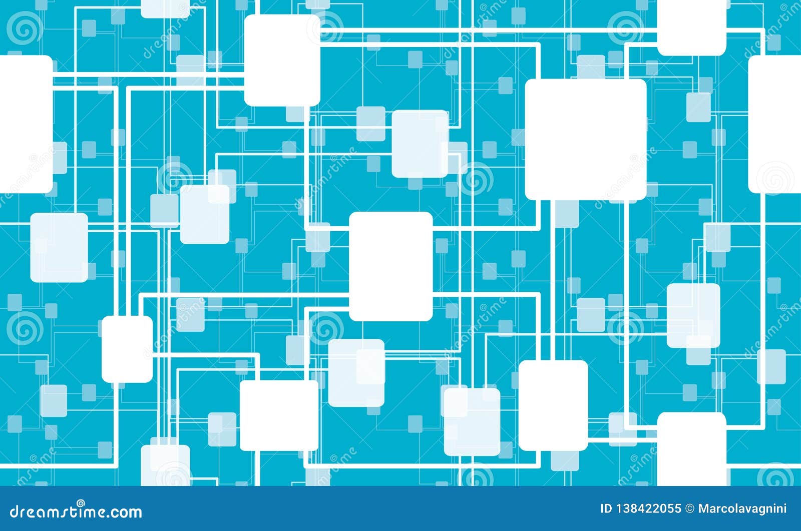 Neural Network Seamless Texture Stock Vector - Illustration of concept ...