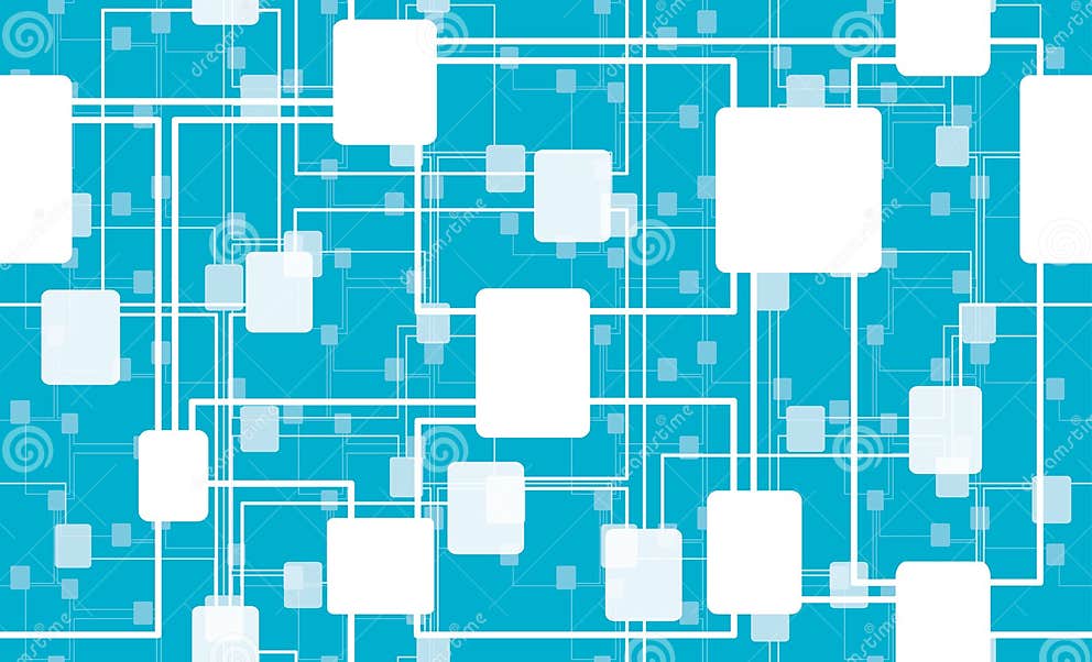 Neural Network Seamless Texture Stock Vector - Illustration of concept ...