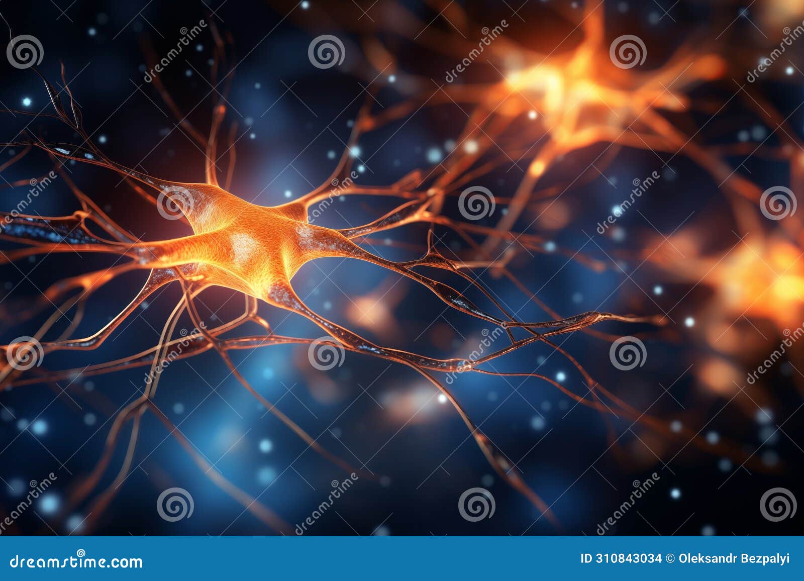 Neural Network Synapses Firing in the Brain Stock Illustration ... Neural Network Synapses Firing in the Brain Stock Illustration ...