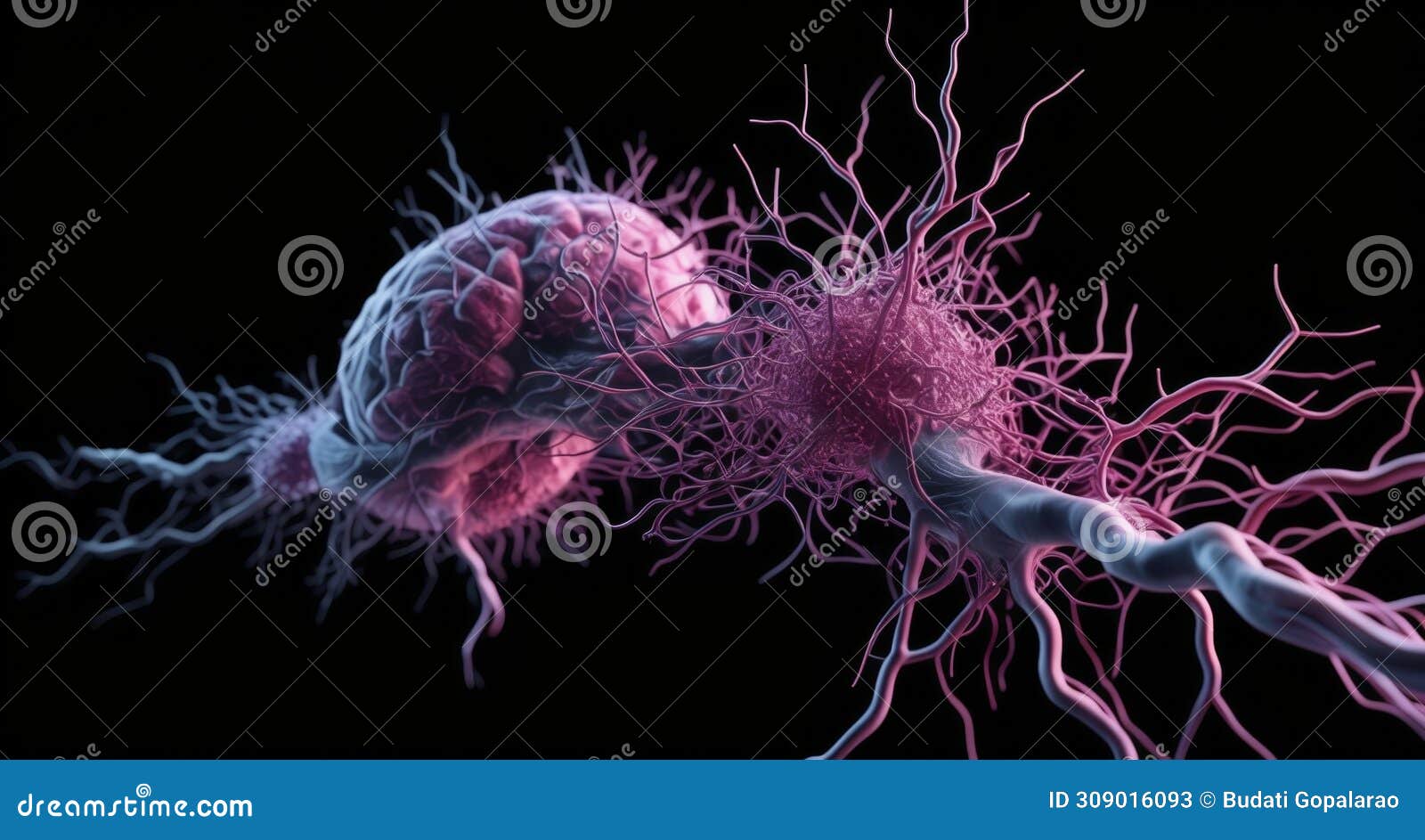 Neural Network in Vibrant Hues, a Visual Metaphor for the Complexity of ...