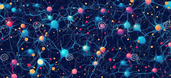 Neural Network Visualization with Colorful Neurons and Connections ...
