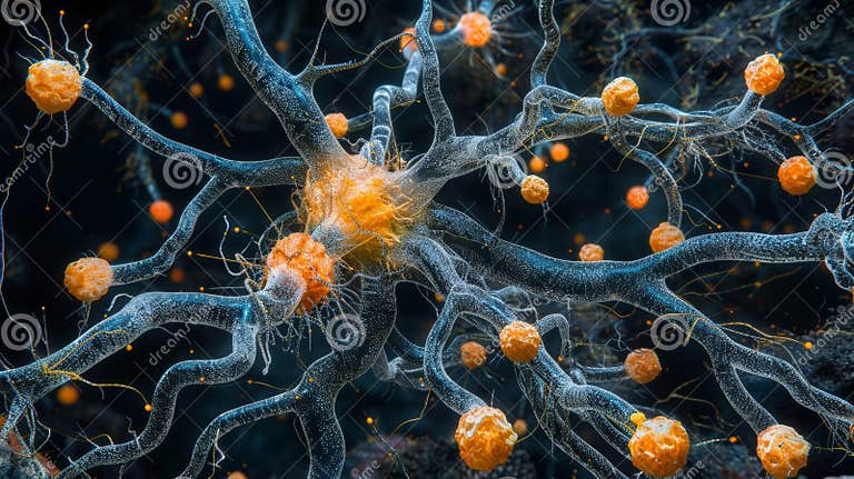 Neural Network Visualizing Brain Cells with Synaptic Connections in ... Neural Network Visualizing Brain Cells with Synaptic Connections in ...