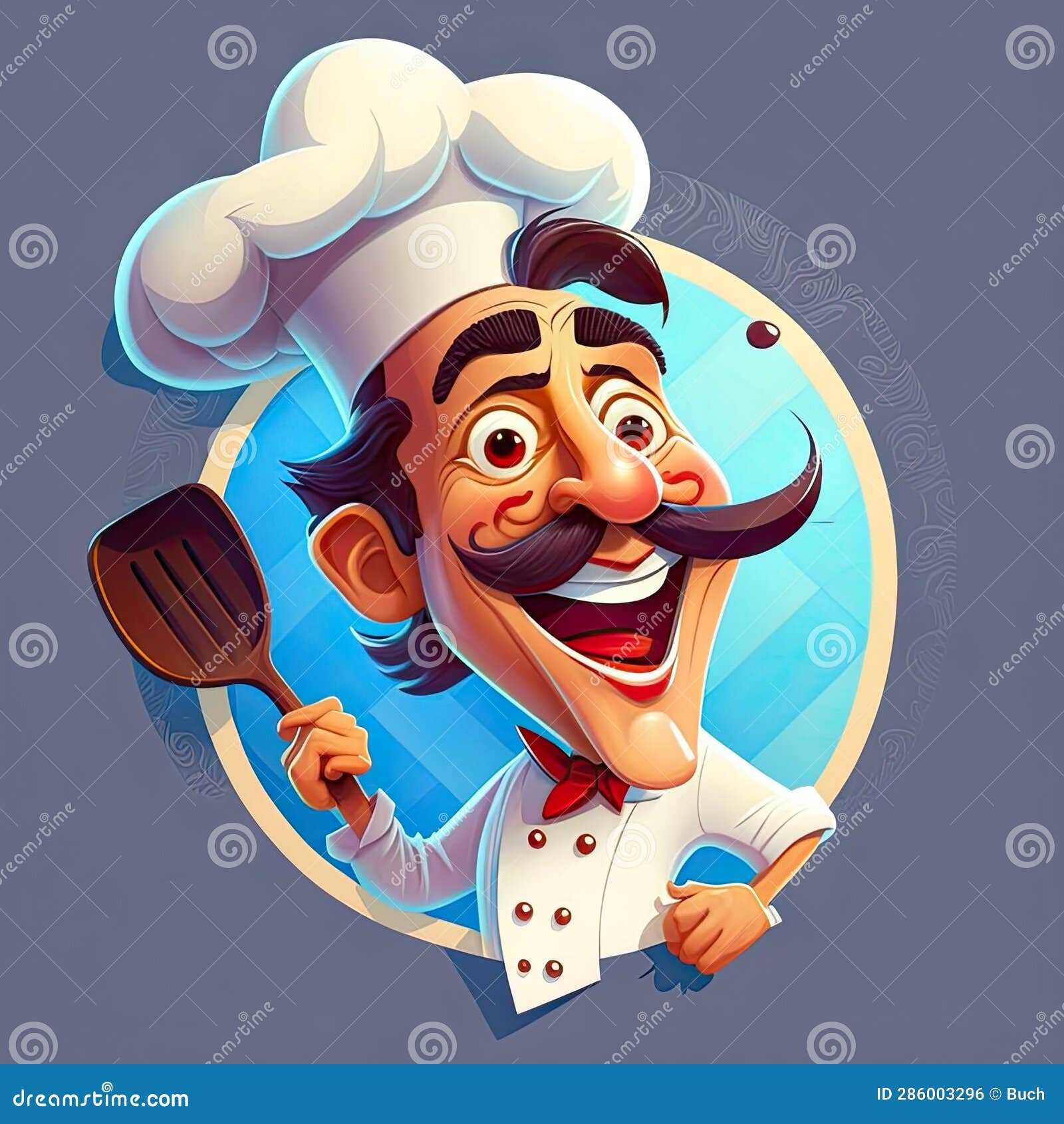 Neural Networks Chef Cook Ai Generated Character Stock Illustration ...