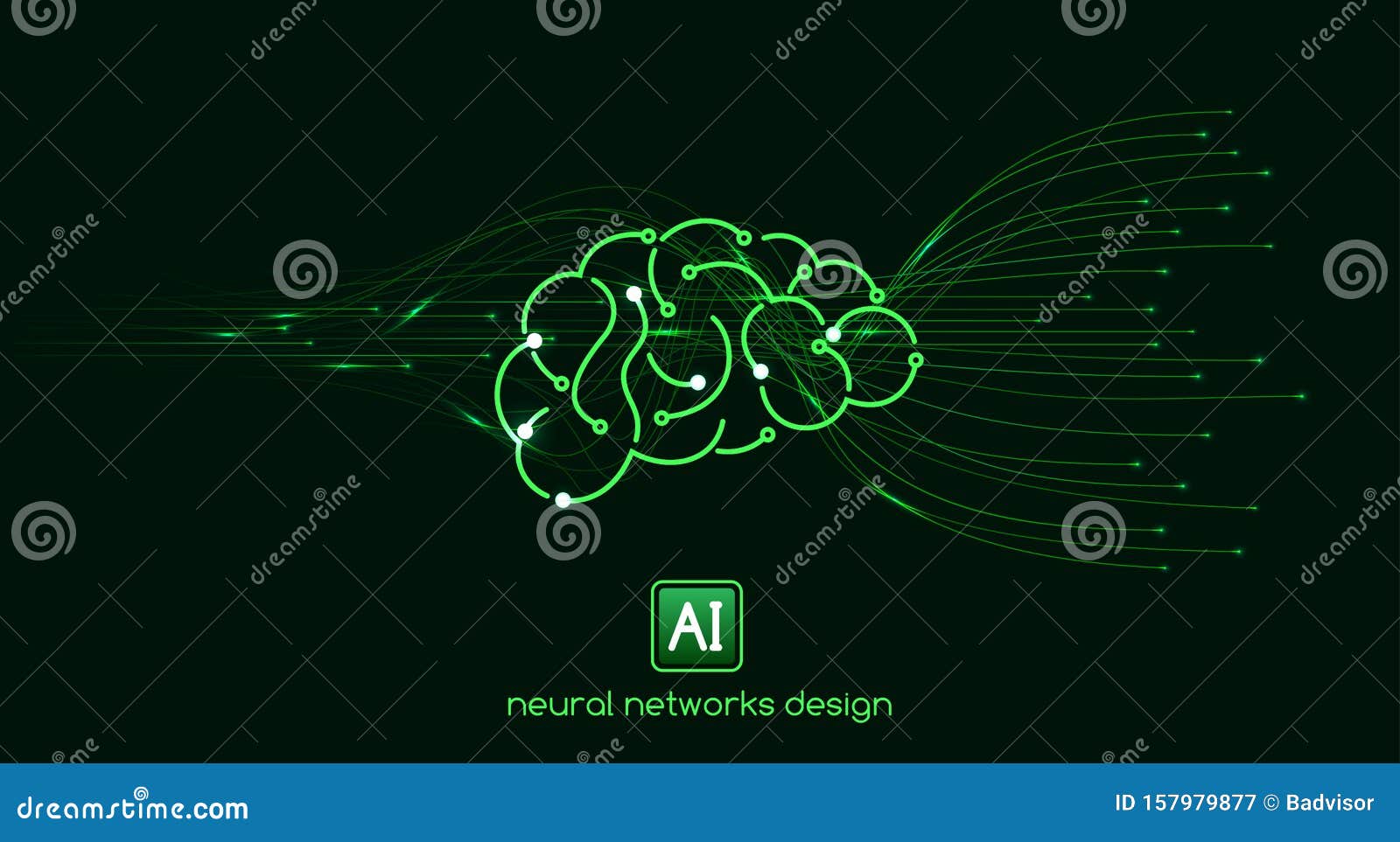 Neural Networks Design, Artificial Intelligence Concept, Vector ... Neural Networks Design, Artificial Intelligence Concept, Vector ...