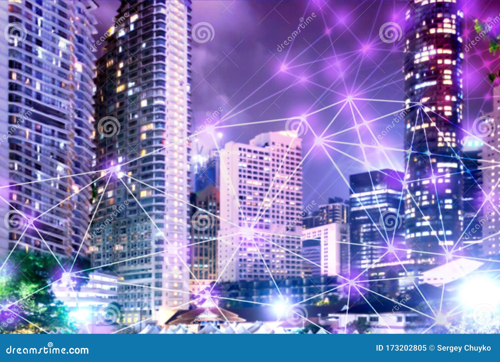 Neural Networks or Internet Connections Technology Stock Image - Image ...