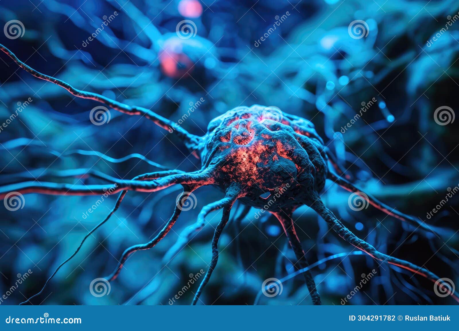 Neural Networks Weave through the Brain, Resembling a Complex Web of ...