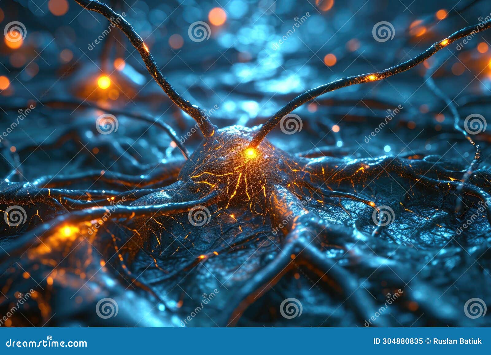 Neural Networks Weave through the Brain, Resembling a Complex Web of ...