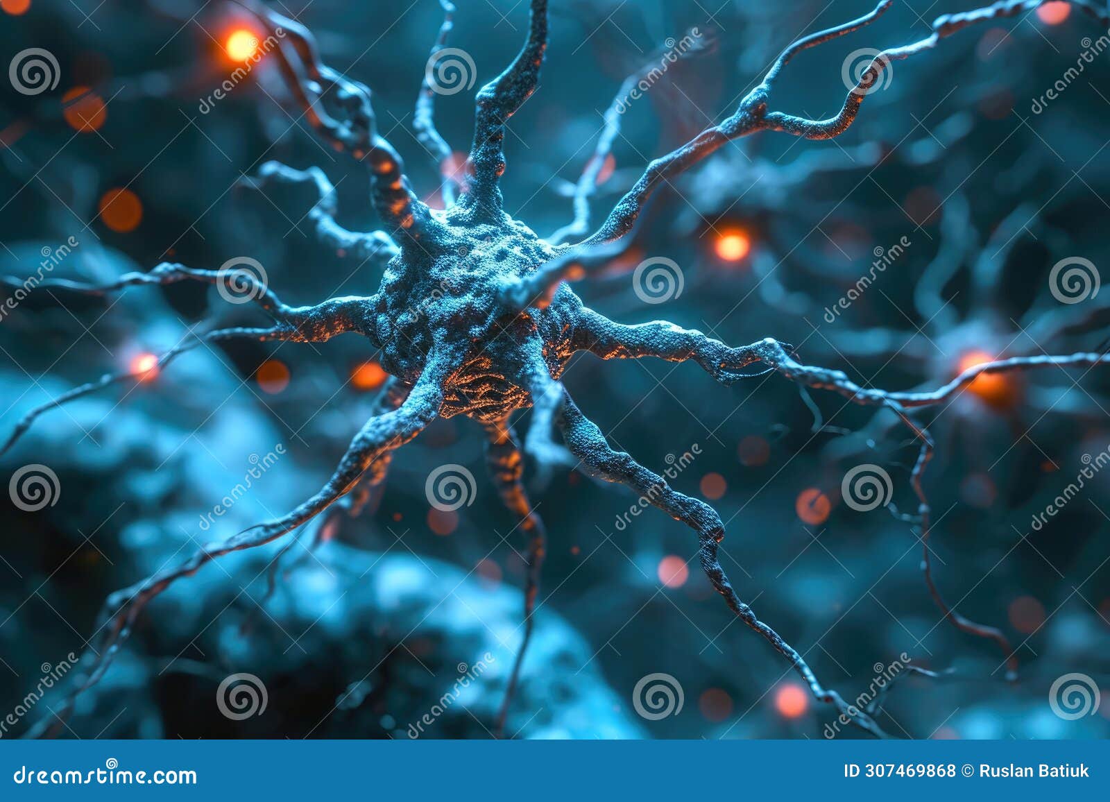 Neural Networks Weave through the Brain, Resembling a Complex Web of ...