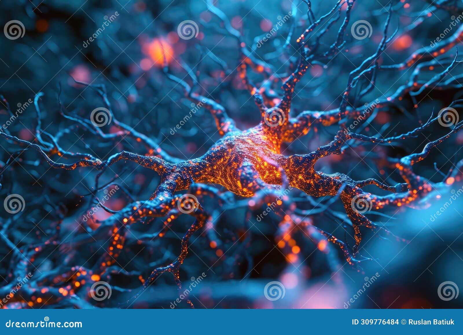 Neural Networks Weave through the Brain, Resembling a Complex Web of ...