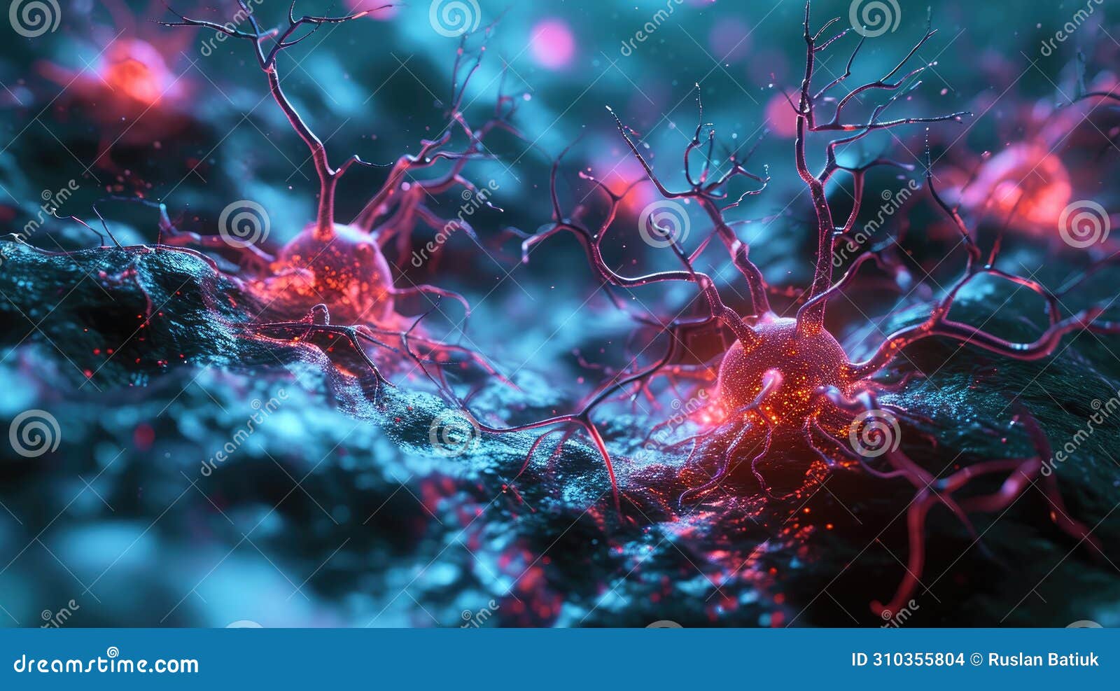 Neural Networks Weave through the Brain, Resembling a Complex Web of ...