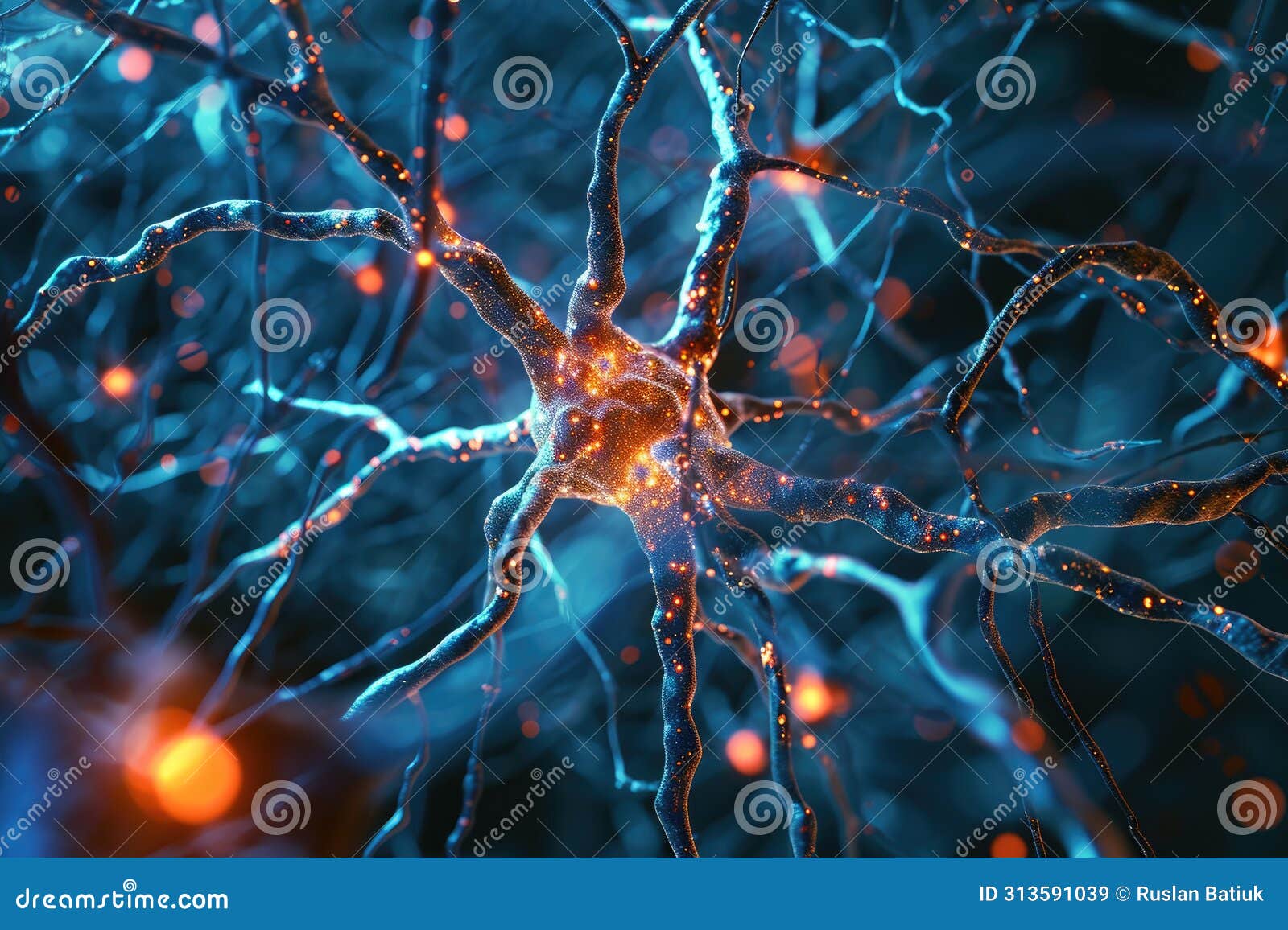 Neural Networks Weave through the Brain, Resembling a Complex Web of ...