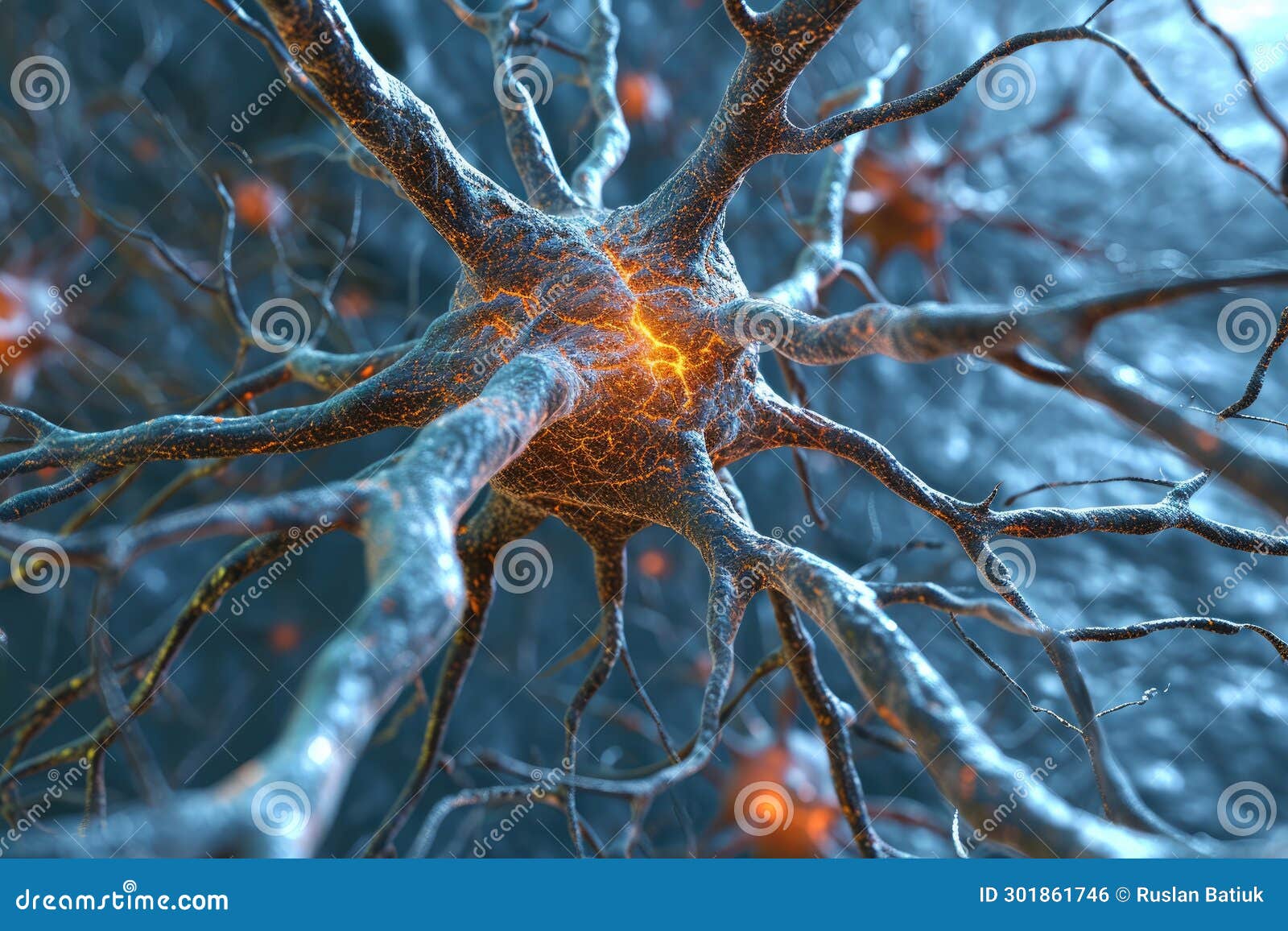 Neural Networks Weave through the Brain, Resembling a Complex Web of ...