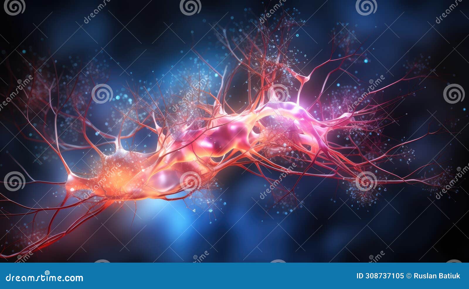 Neural Networks Weave through the Brain, Resembling a Complex Web of ...