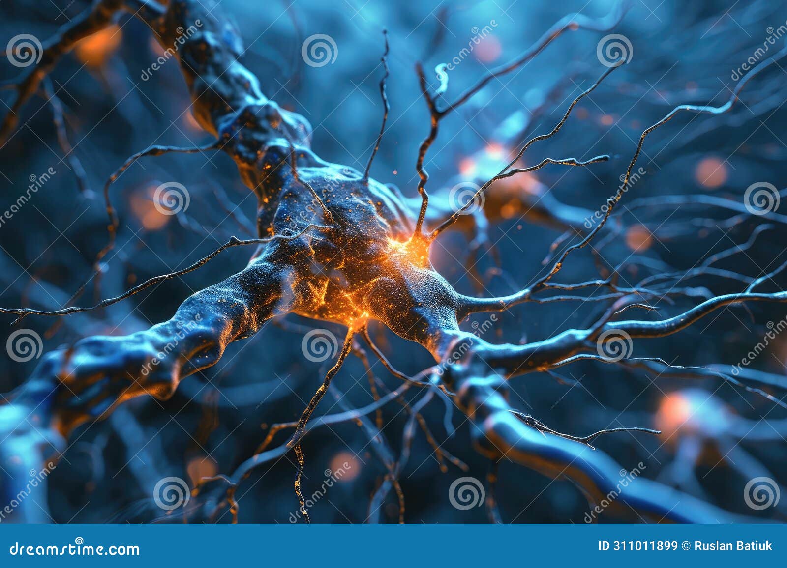 Neural Networks Weave through the Brain, Resembling a Complex Web of ...