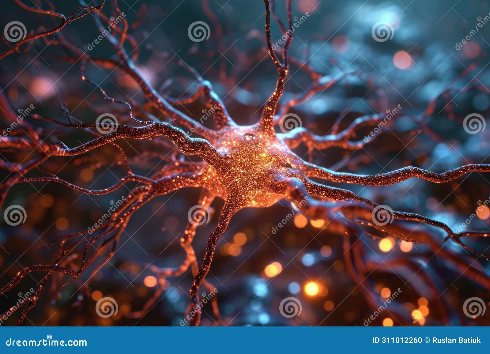 Neural Networks Weave through the Brain, Resembling a Complex Web of ...