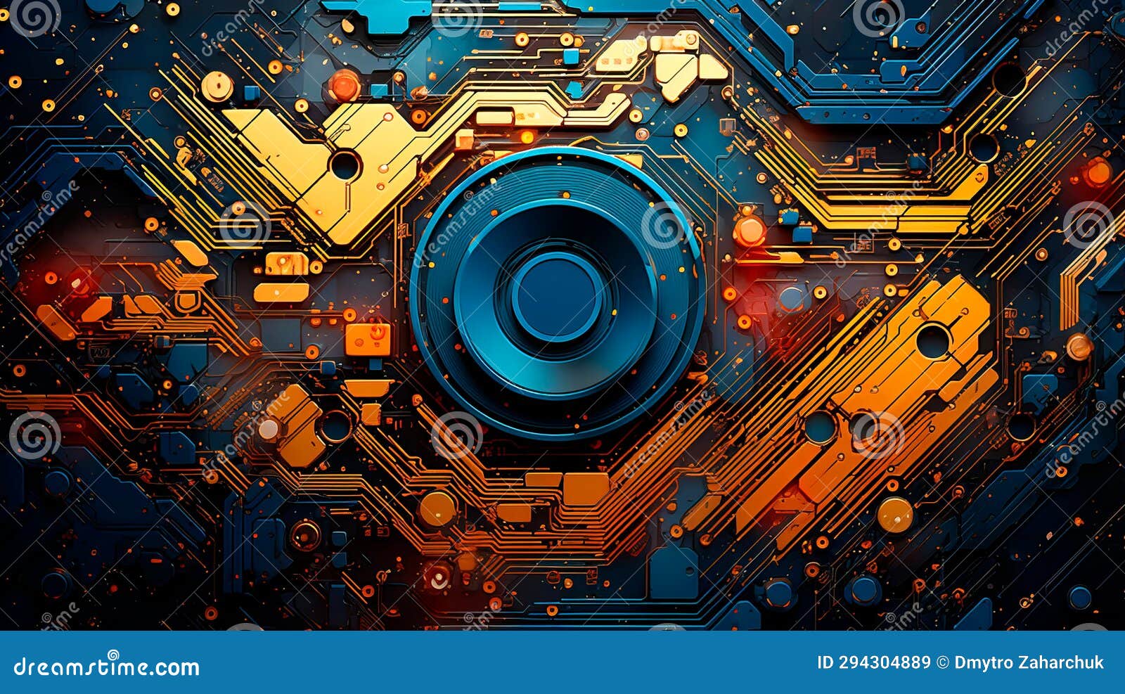 Neural Synapses And Electrical Sparks Within Your Circuit Board ...