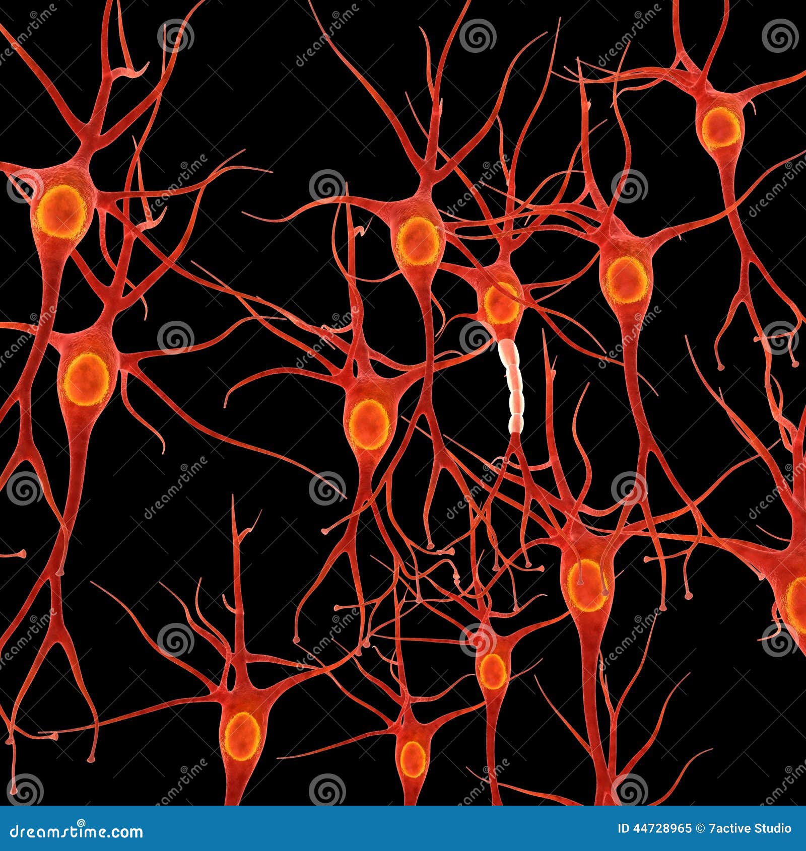 Neural Tissue stock illustration. Illustration of control - 44728965