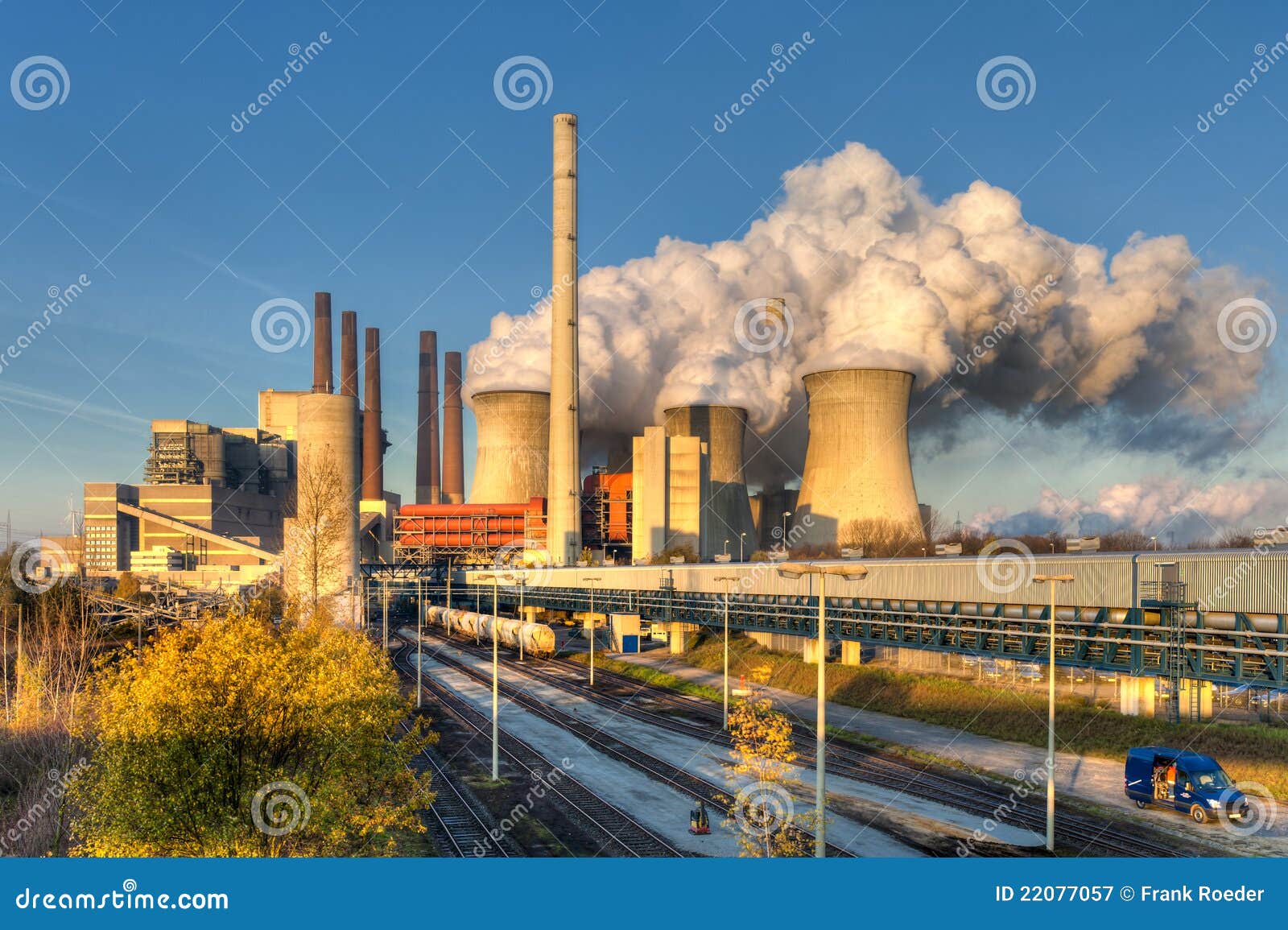 Neurath power plant stock image. Image of exhaust, protection - 22077057