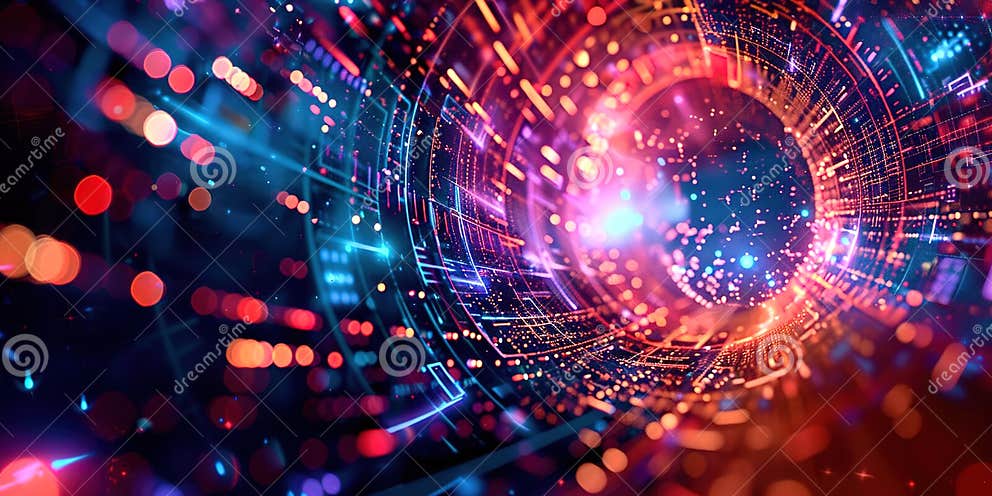 Neuro-abstract background stock illustration. Illustration of surface ...