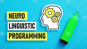 Neuro Linguistic Programming NLP is Shown Using the Text Stock Photo ...